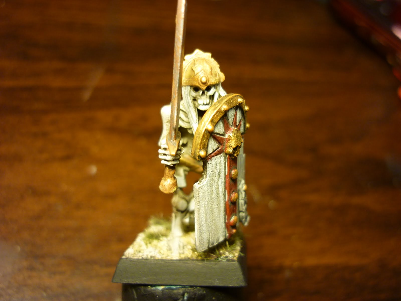 Ian's Model Havoc!: Painting vampire counts skeletons as tomb kings!