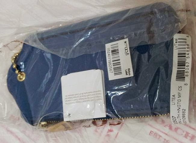 MAD FOR COACH: COACH HANGTAG MULTIFUNCTIONAL CASE TEAL 52507 $75