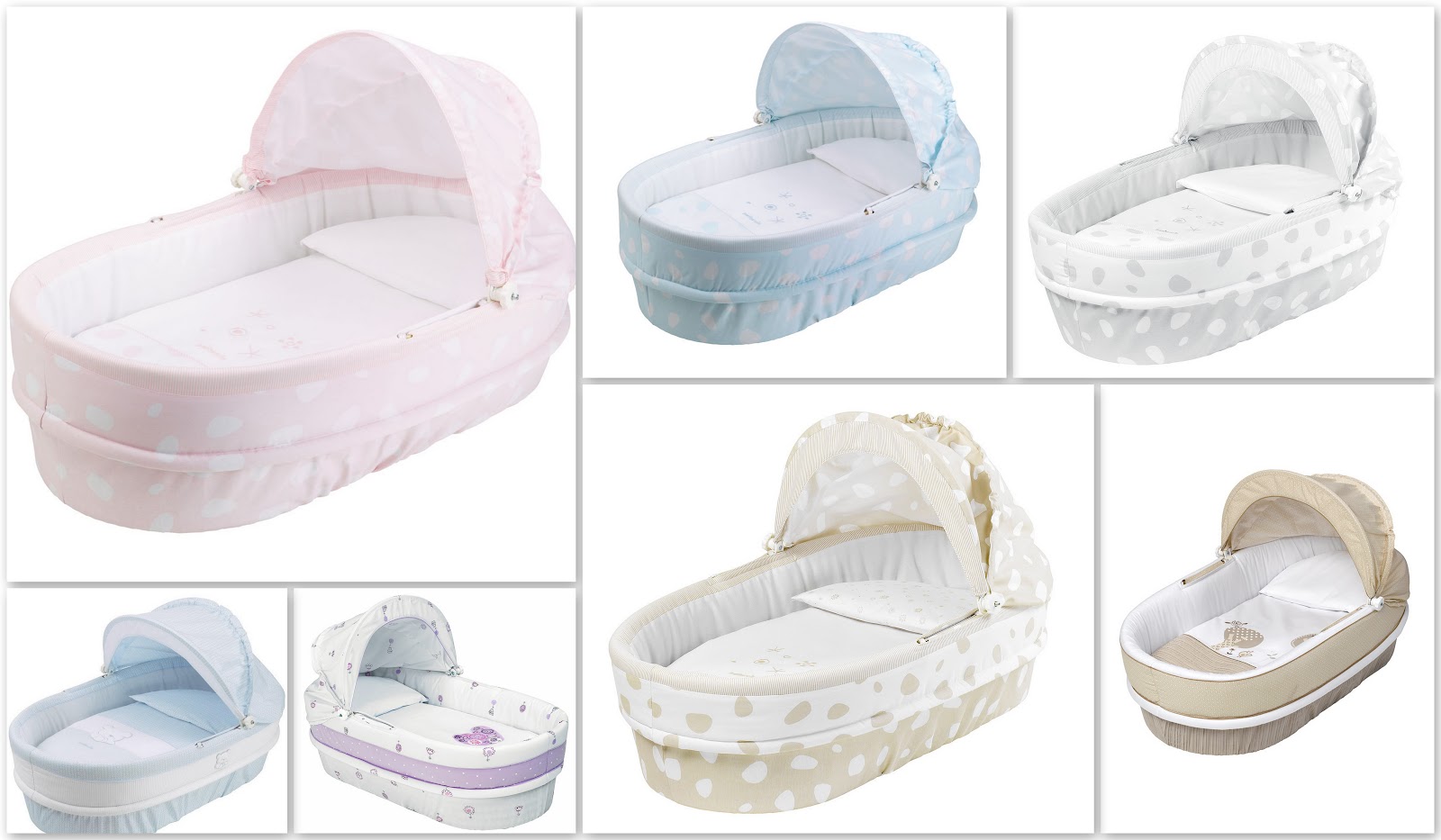 Fraldas & Rabiscos: Alcofas e berços para os primeiros meses