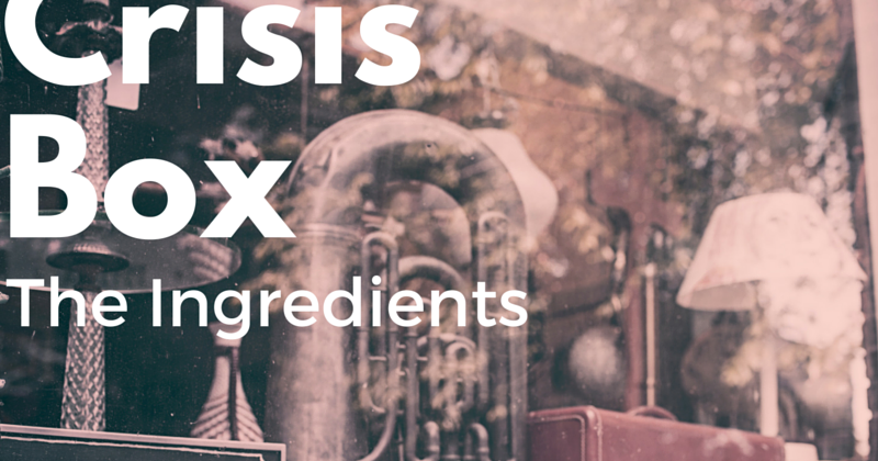 Crisis Box - The ingredients | How to Cross the Road