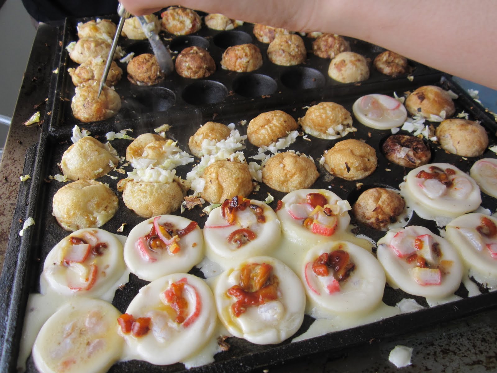 The Nutty Foodies: Octopus Balls - Takoyaki