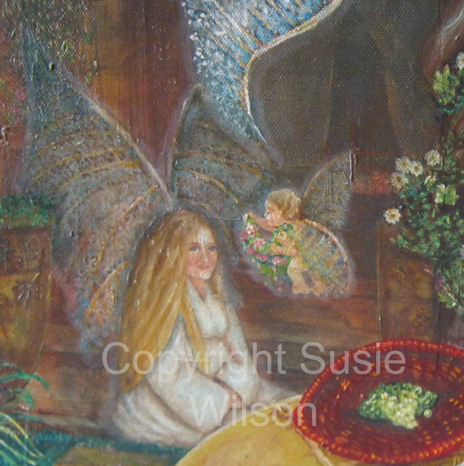 Art Works By Susie Wilson: Elizabeth Mother of John the Baptist