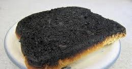 Move it and lose it.: BURNT TOAST