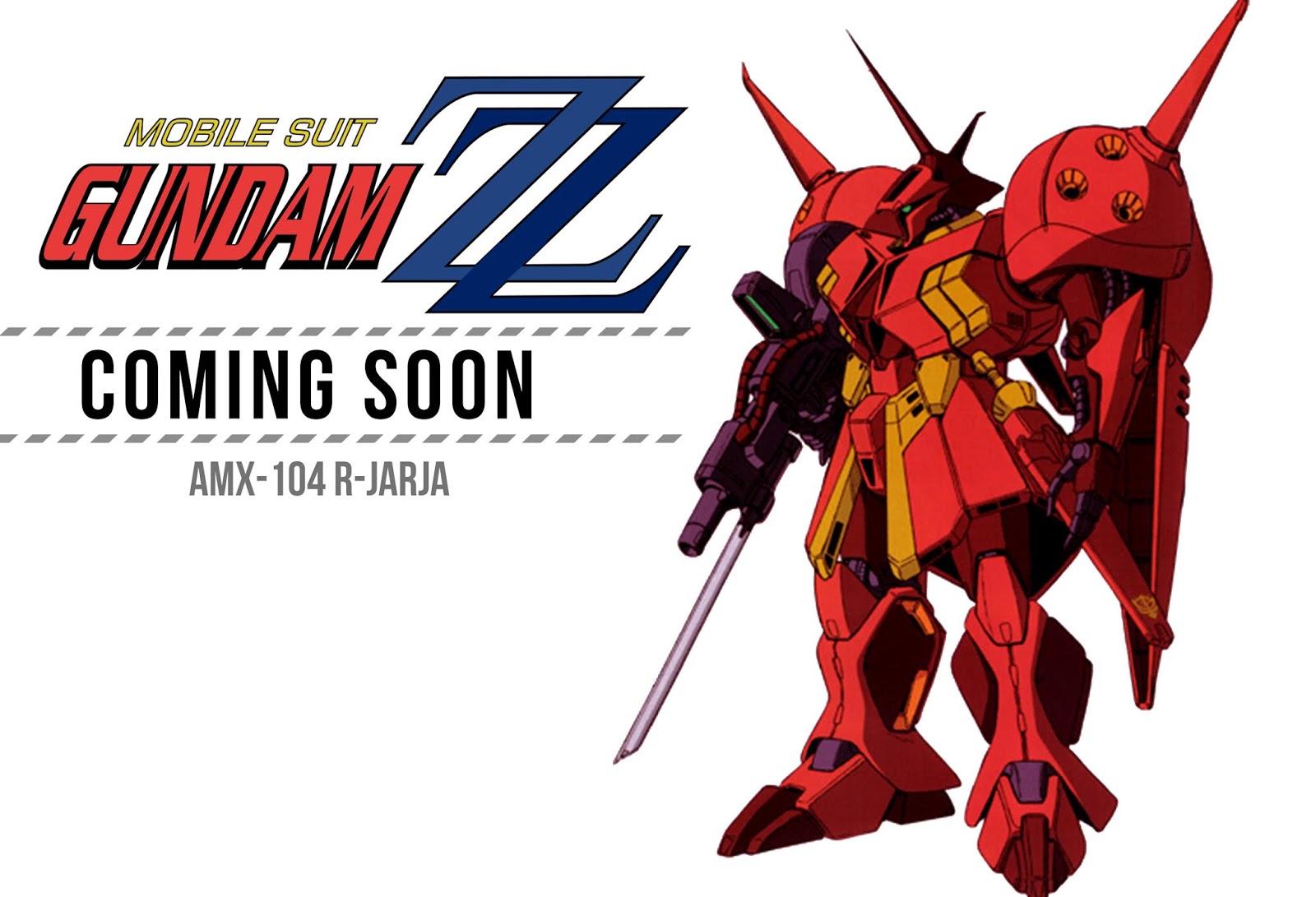 HGUC 1/144 AMX-104 R-Jarja - Release Info, Box art and Official Images