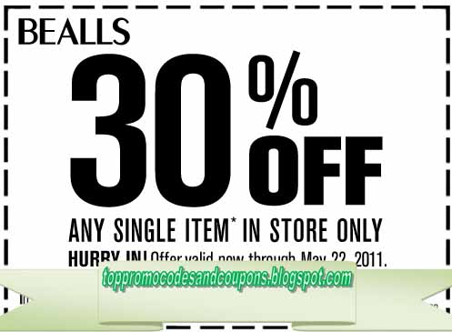 Free Promo Codes and Coupons 2023: Bealls Coupons