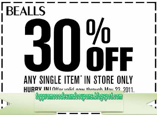Free Promo Codes and Coupons 2023: Bealls Coupons