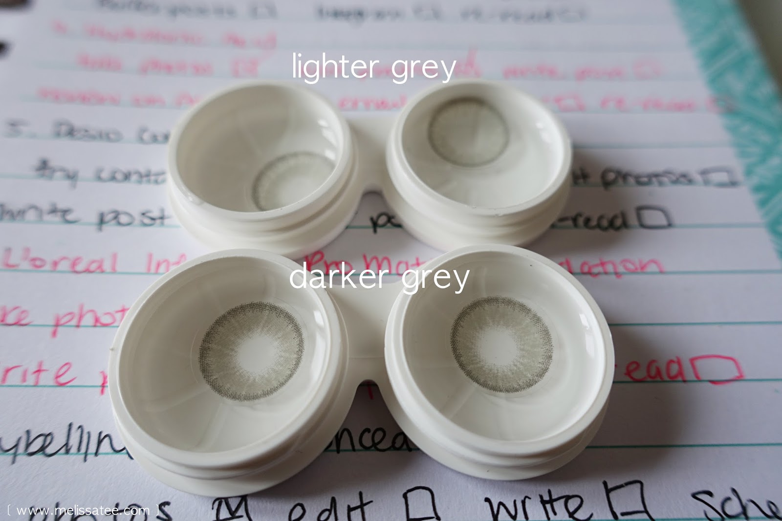 The Blushing Introvert: Desio Contact Lens Review (Two Shades of Grey ...
