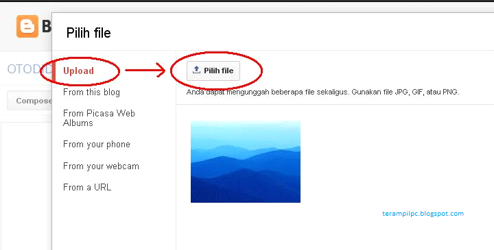 Tutorial Menambah Gambar Pada Blog - Seputar Komputer