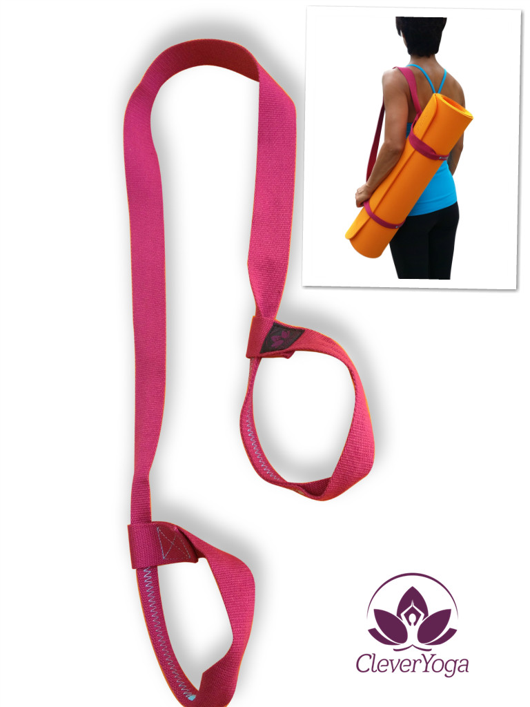 First day of many: Clever Yoga Mat Strap Made of Best Durable Cotton ...