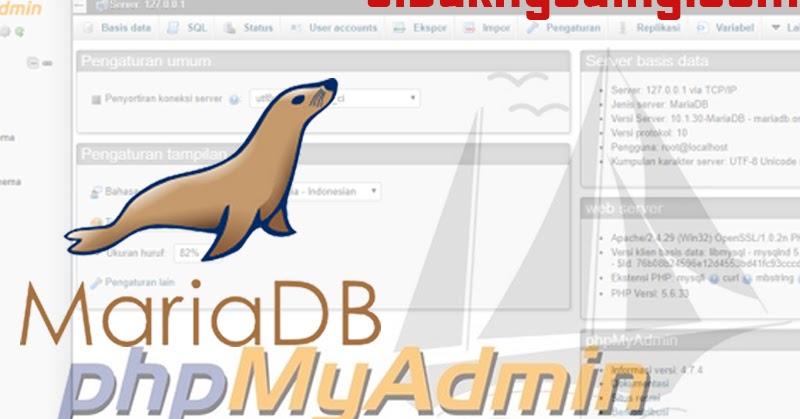 Membuat Database MariaDB Dengan PHPMyadmin