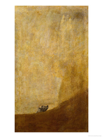Theaterliebe: Francisco de Goya - The Dog - Der Hund