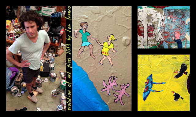 FIREHOUSE ART COLLECTIVE: APRIL 2013: 33 YEARS OF BEING TOM FRANCO