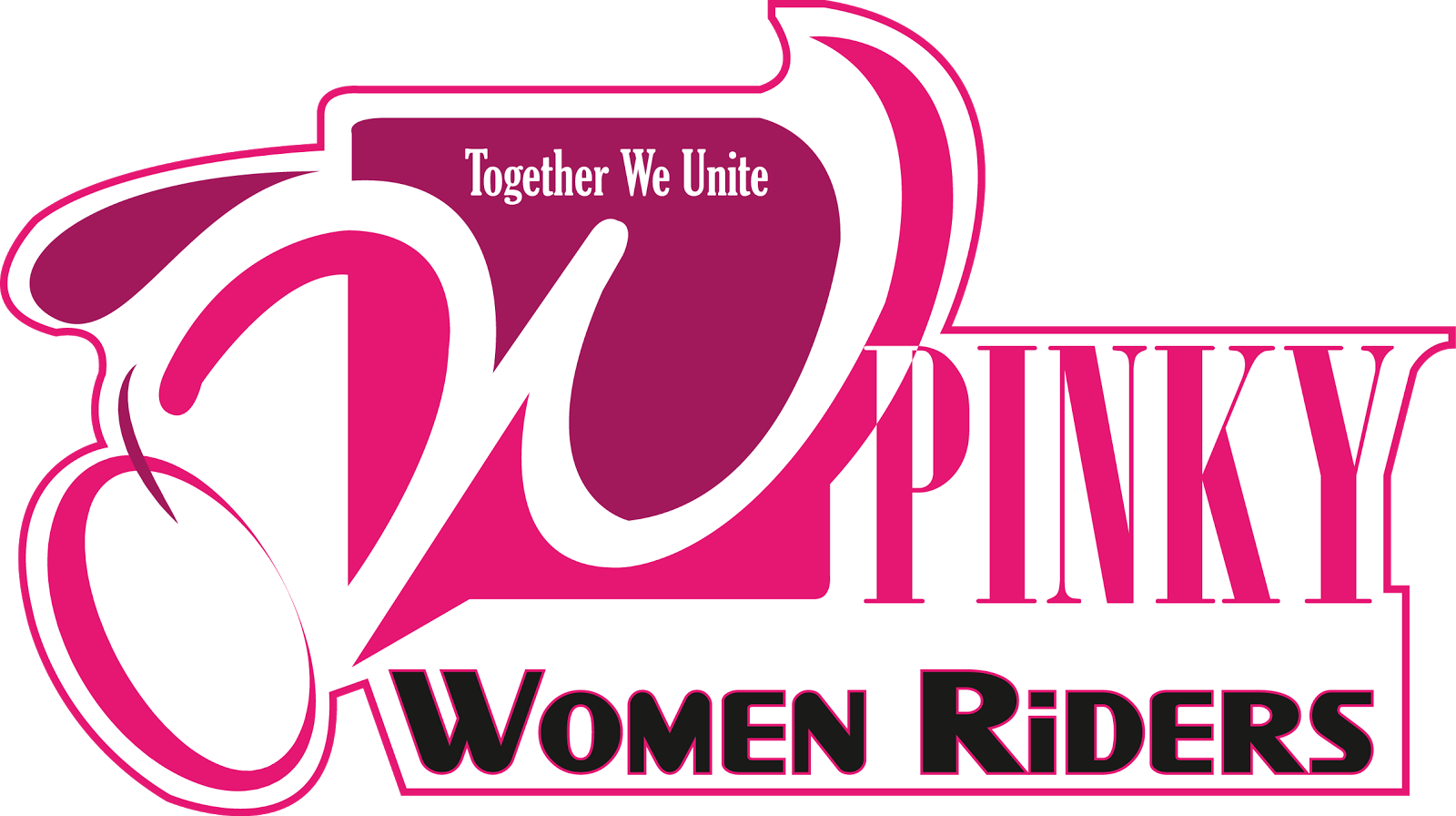Logo & Motto - Pinky Women Riders