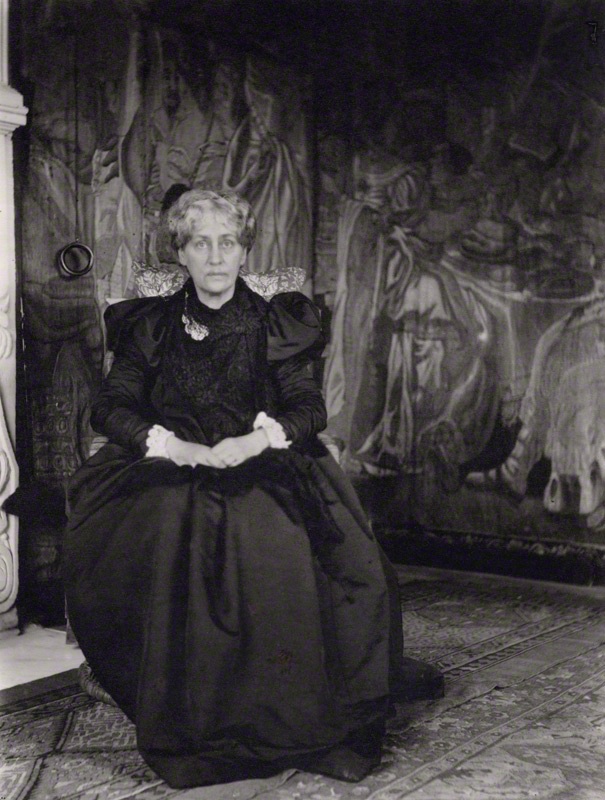 Victorian Musings: Jane Morris (Burden) photographs by Emery Walker ...