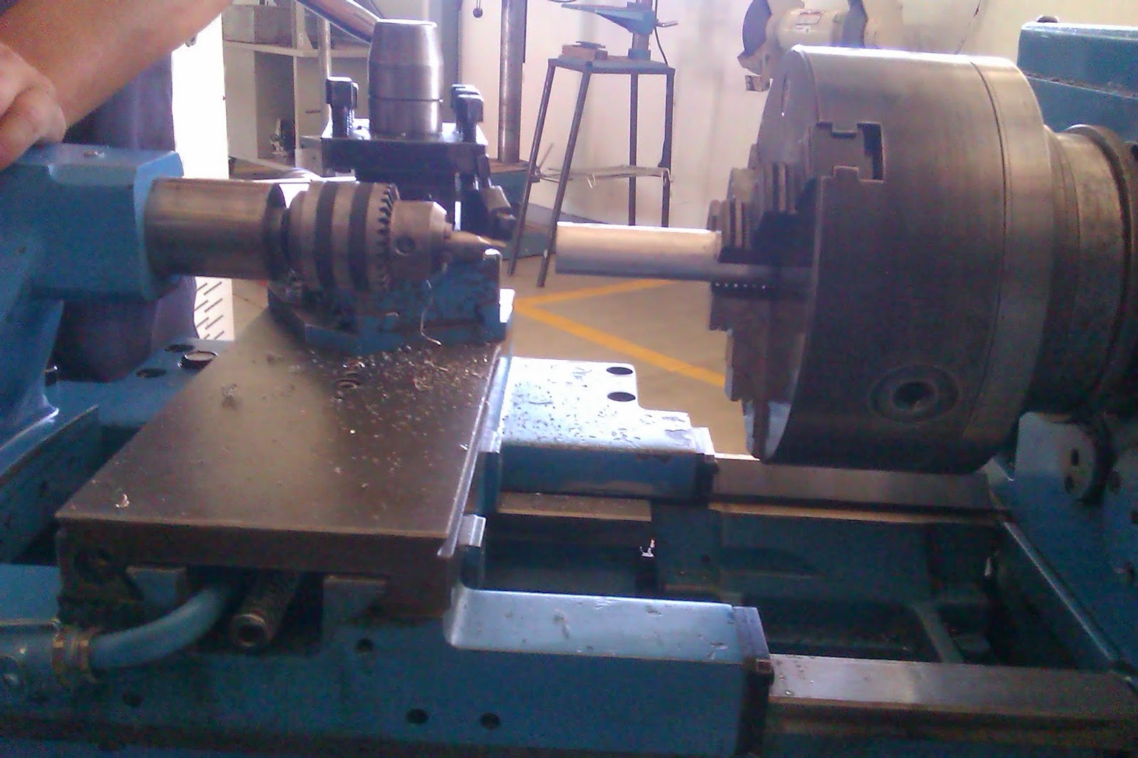 Torneado de pieza mecanica