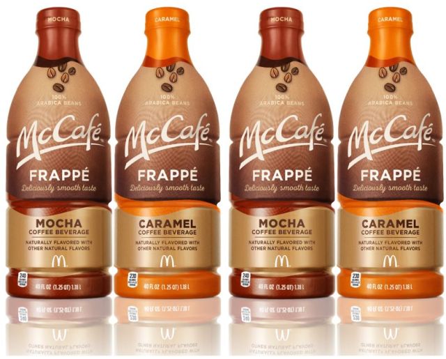 McCafe Frappes Now Also Come in a New 40-fl-oz Bottles