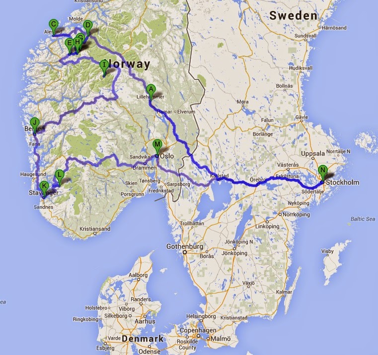 Trekking & Road Trip in Norway - Day 11 (Back to Stockholm)