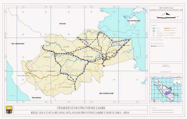 FORUM TATA RUANG : PETA RENCANA SISTEM JARINGAN JALAN KERETA API DI ...