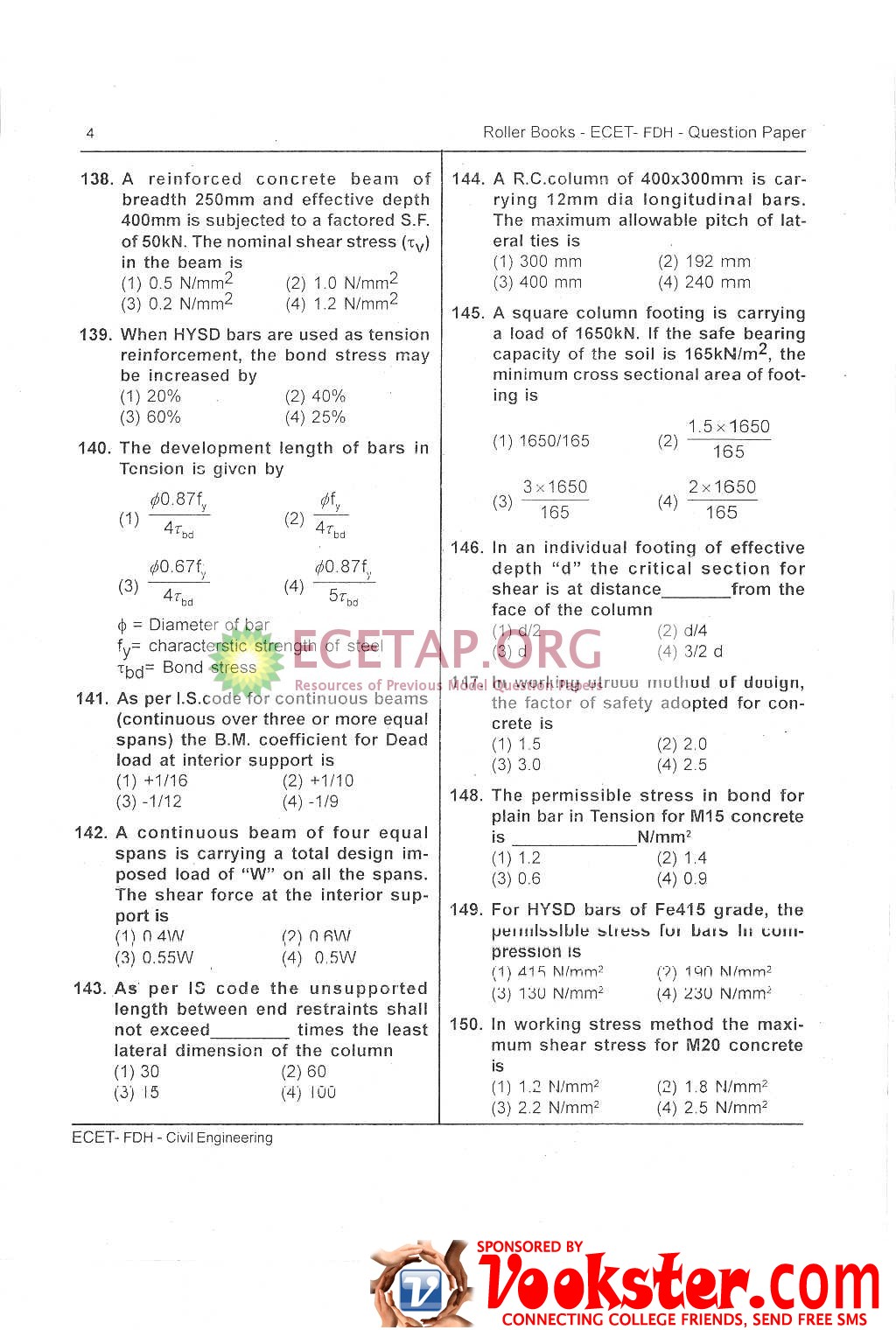 ECETAP - 2016, Previous, Model Papers, Question Papers EEE,ECE,SCE ...