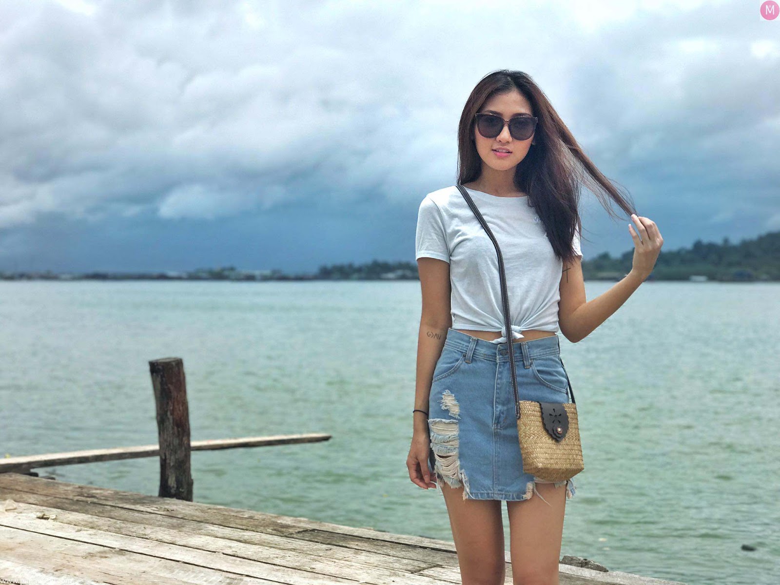 M Seng Lu Fashion Outfits , Photoshoot , Activities In August 2017