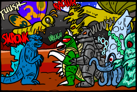 Nes Godzilla Anguirus