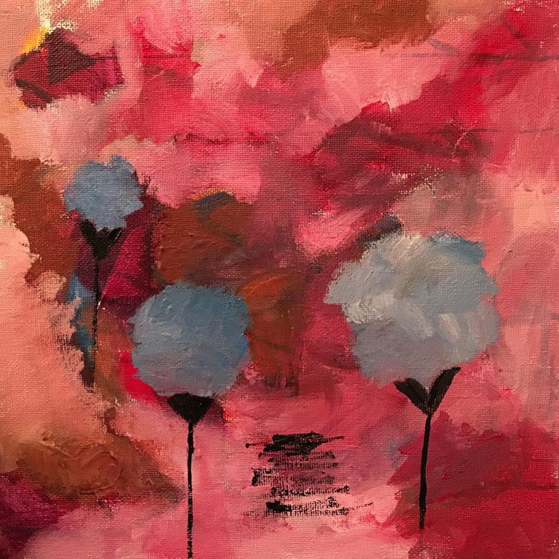 Artospective: Abstract Expressionist Paintings of Flowers by Brian ...