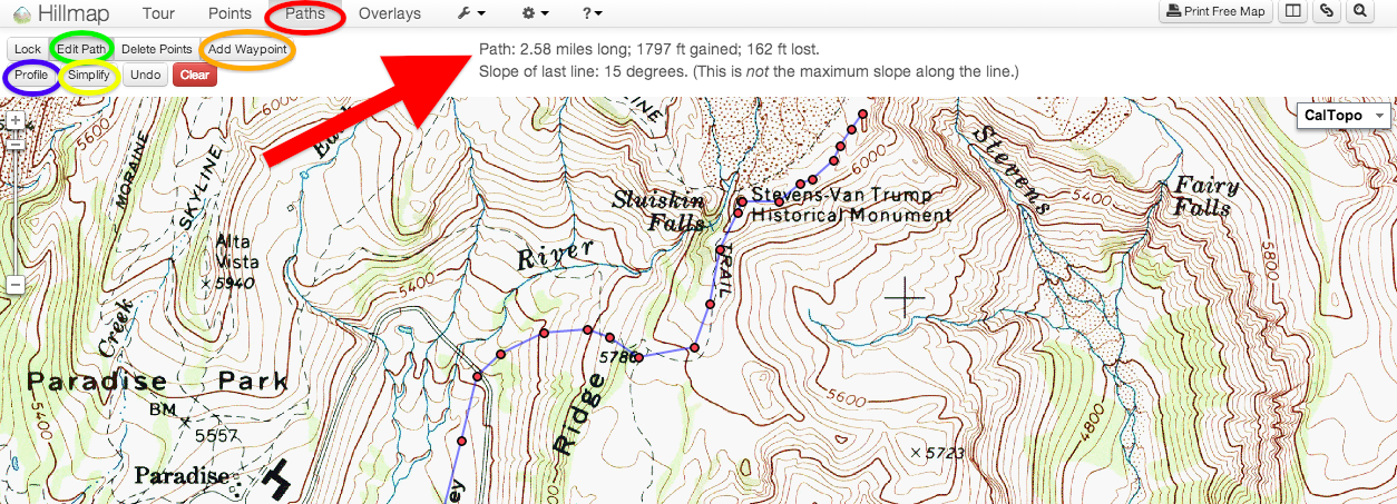Free the Hills: About Hillmap and How to Use It