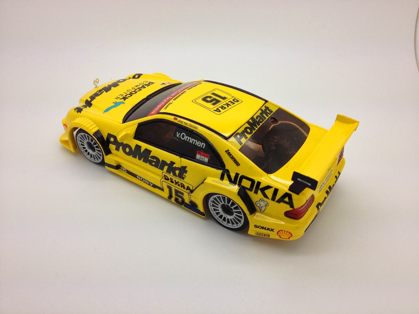 KYOSHOSAN: My Custom Painted Mini-Z AMG Mercedes DTM Promarkt