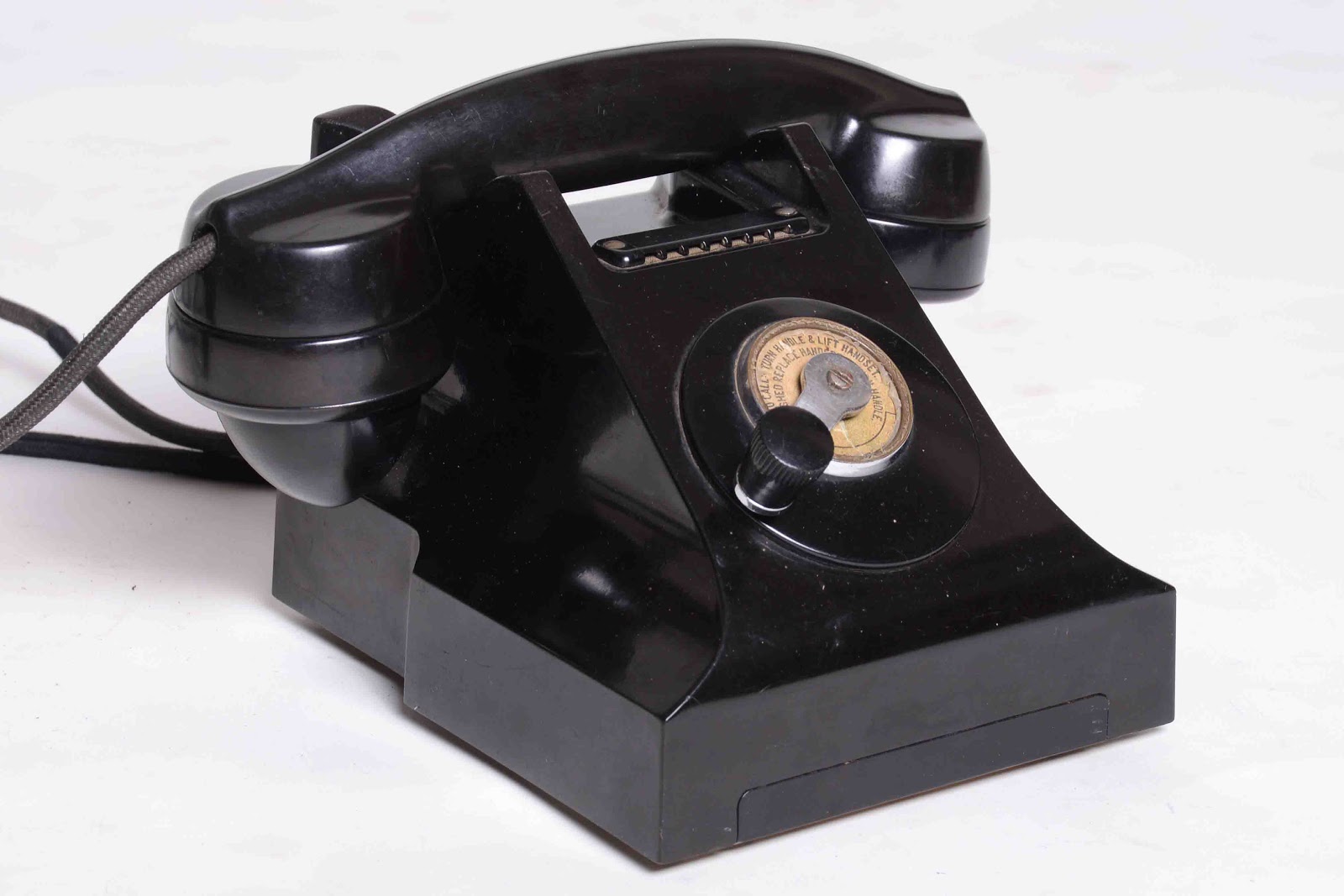 Old Vintage Gallery: Telephone Magneto "Ericsson" Circa 1946