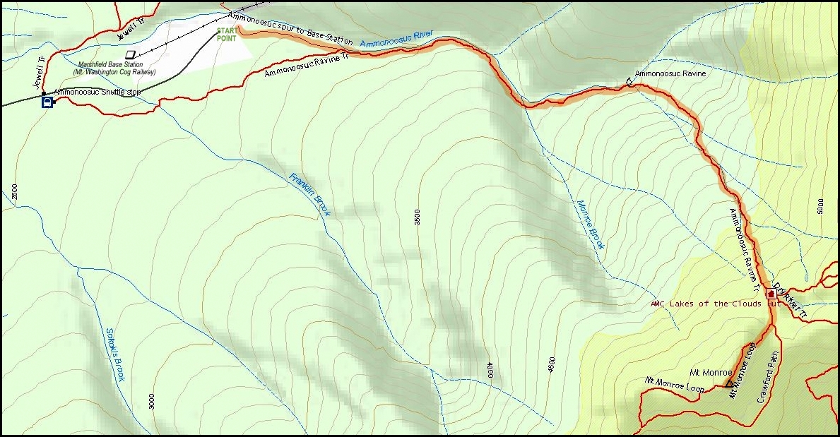 1HappyHiker: Mt. Monroe: An Out and Back Hike via Ammonoosuc Ravine Trail