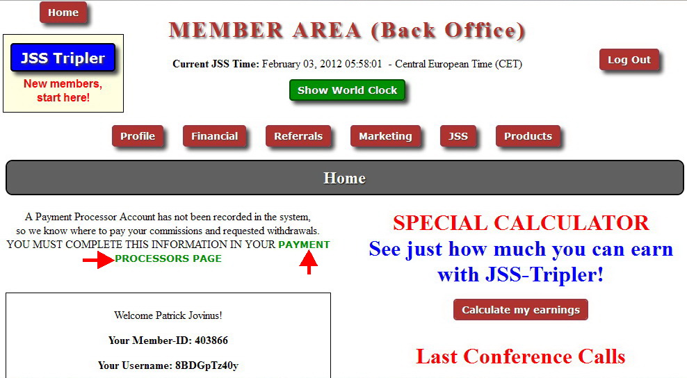 Cara Melakukan Pemindahan Saldo dari Akun LR ke Akun JBP Utama ~ jss-tripler-banjarmasin