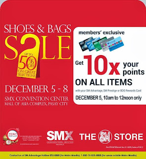Manila Shopper: SM Shoes & Bags SALE at SMX: Dec 2013