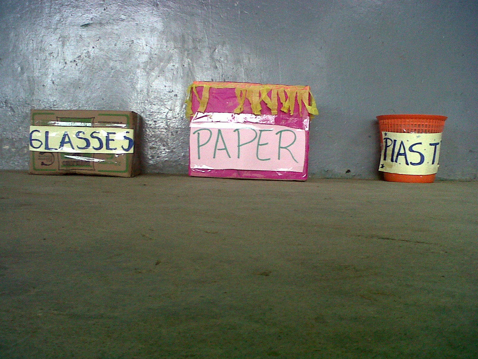 WORKING ON TEACHING ENGLISH: PROJECT BASED LEARNING (PAPER RECYCLE)