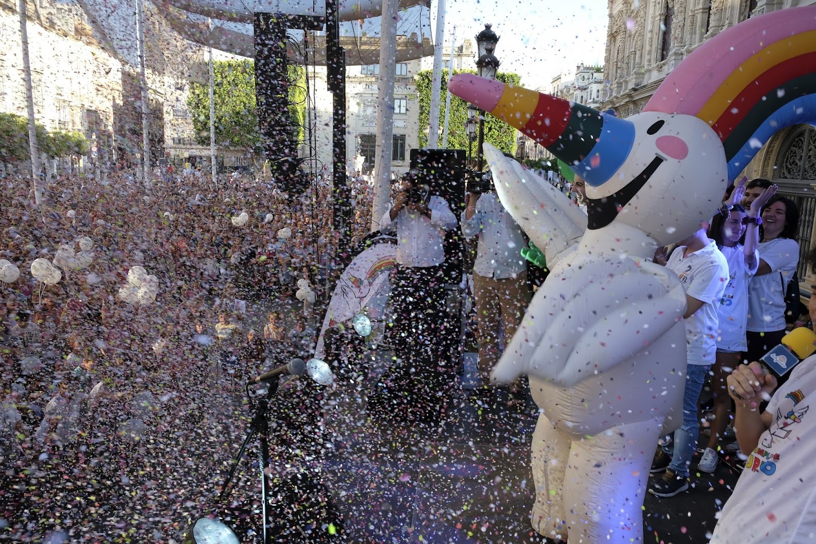 Gelán Noticias: Se celebró este viernes en el centro de la ciudad un ...