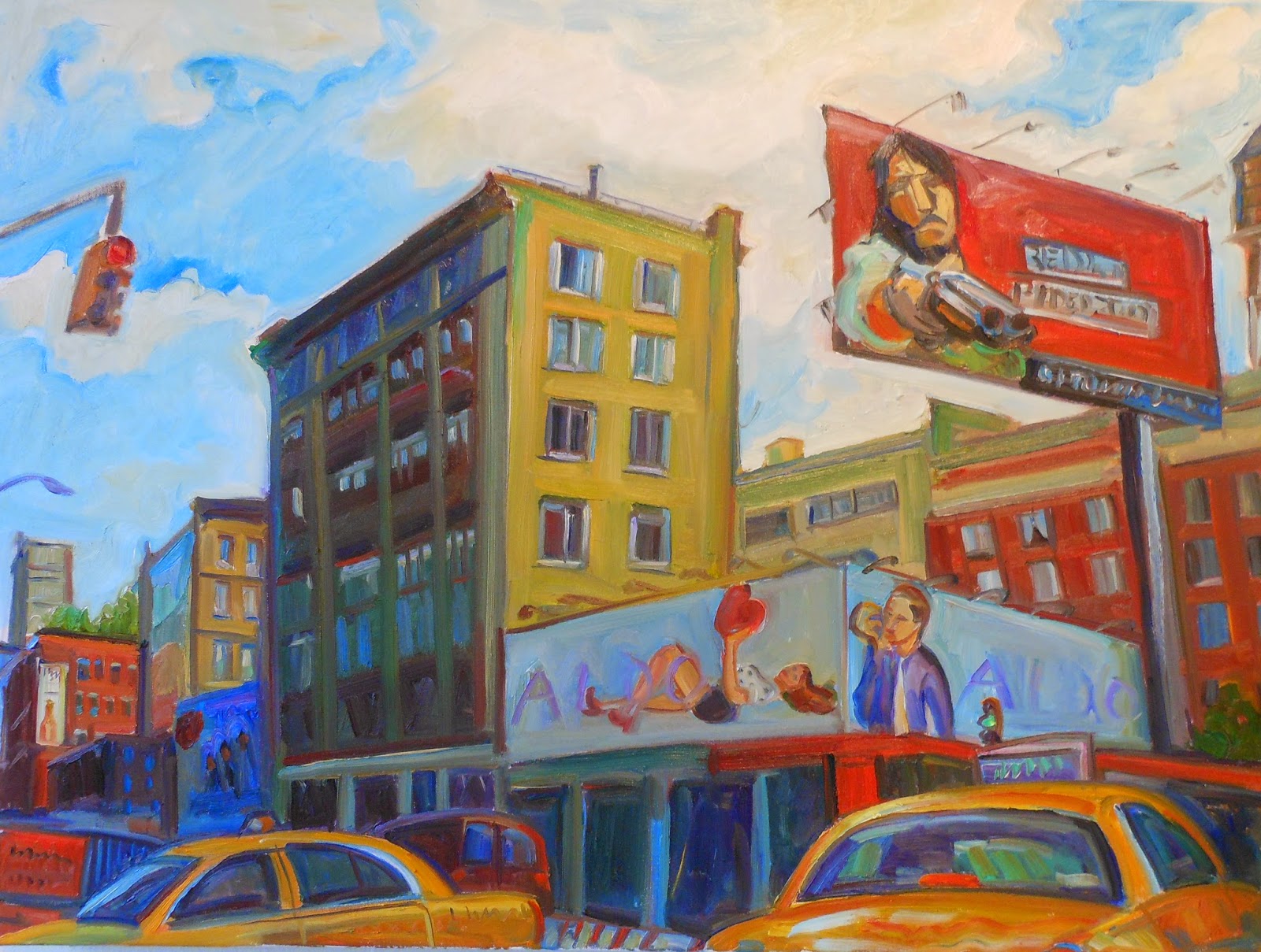 Kate Knapp Artist Blog: Manhattan Paintings at Front St Gallery ...