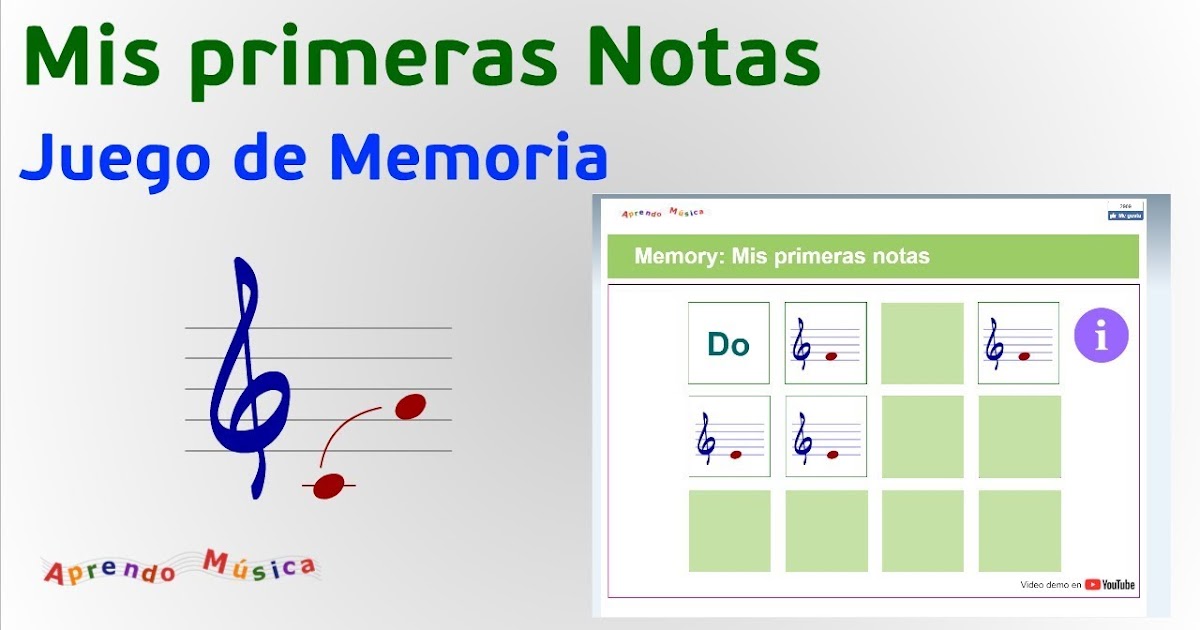 DIN DIN BLOG: "MEMORY" DE NOTAS MUSICALES