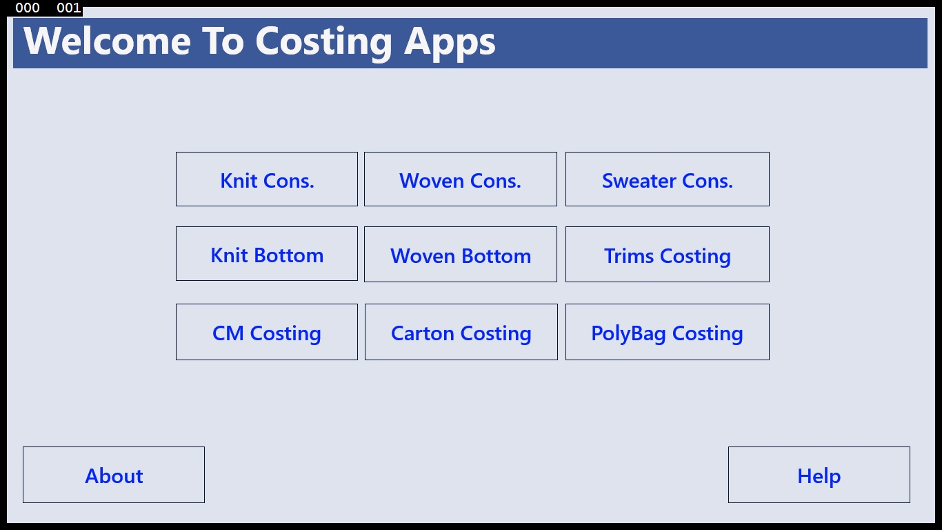 The Complete Apparel Costing Apps For Windows Desktop