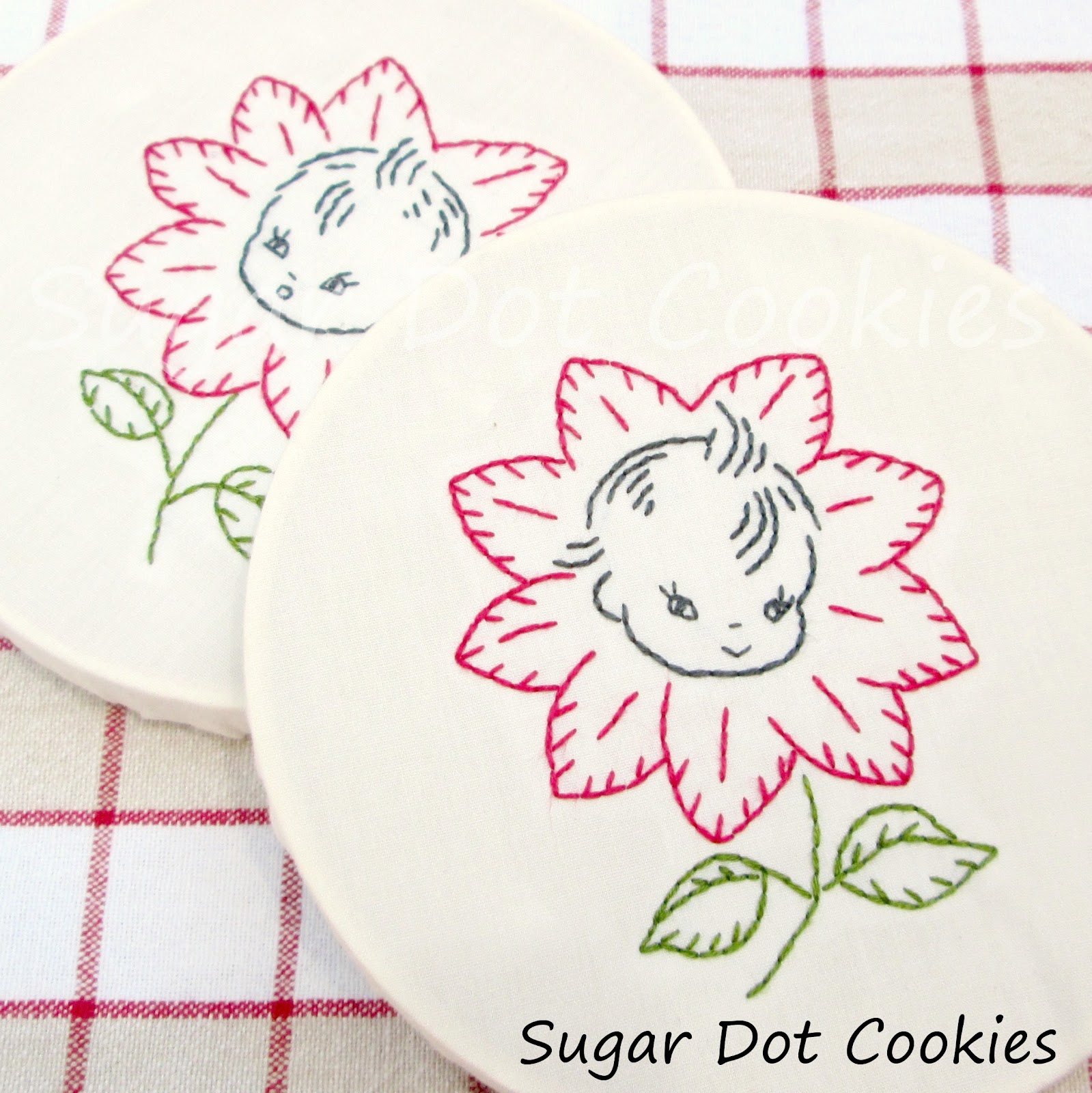 I embroidered these quite some time ago