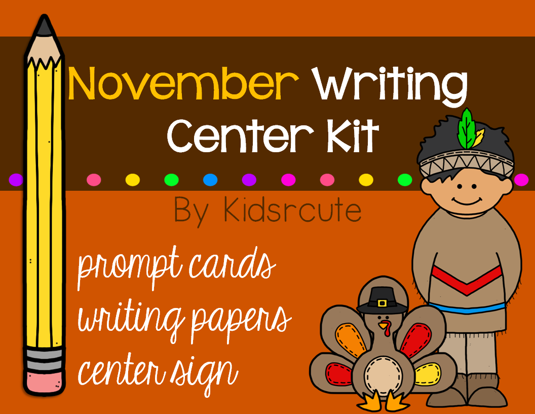 Creative Lesson Cafe: November Writing Prompts and Structuring the ...