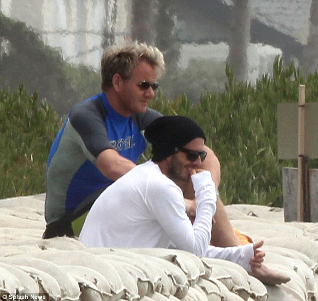 M3 TOP BLOG: Shooting the breeze: Gordon Ramsay and David Beckham have ...