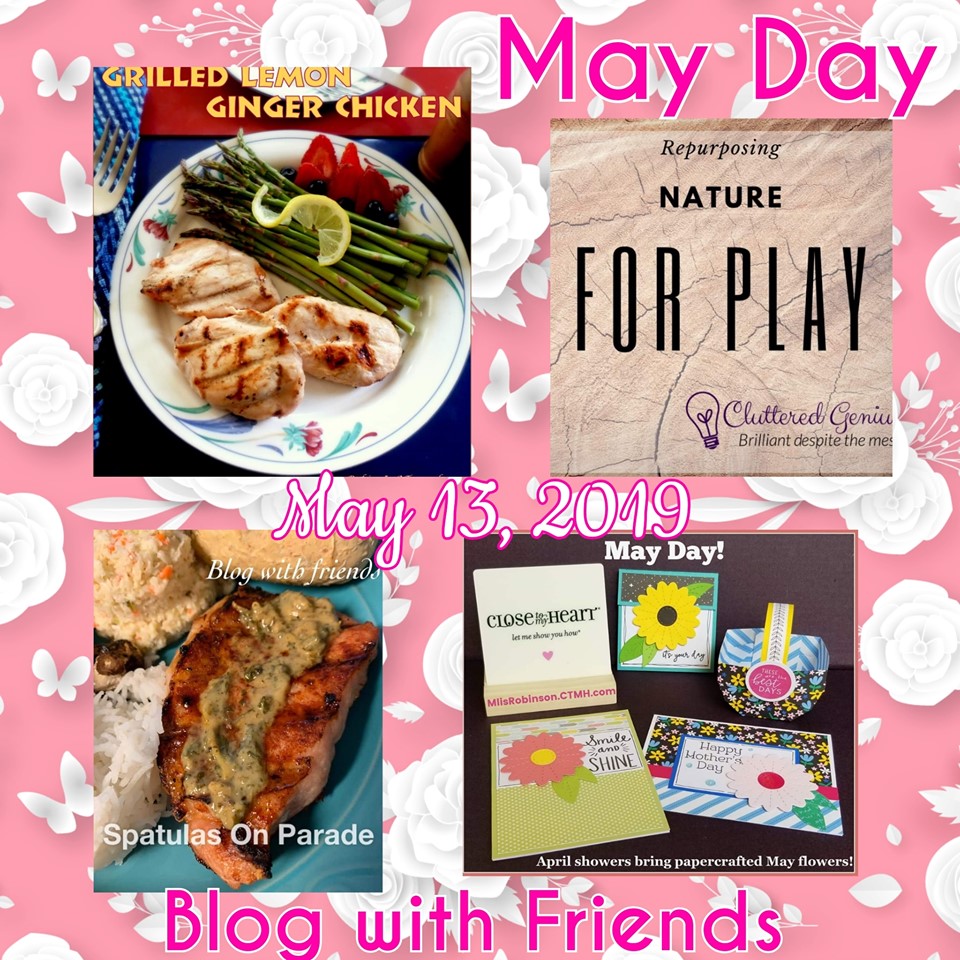Baking in a Tornado: Grilled Lemon Ginger Chicken: May Day Blog With ...