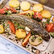 Recipes Spanish baked fish. (Recipes Spanyol) - ..Food Asia And Europe