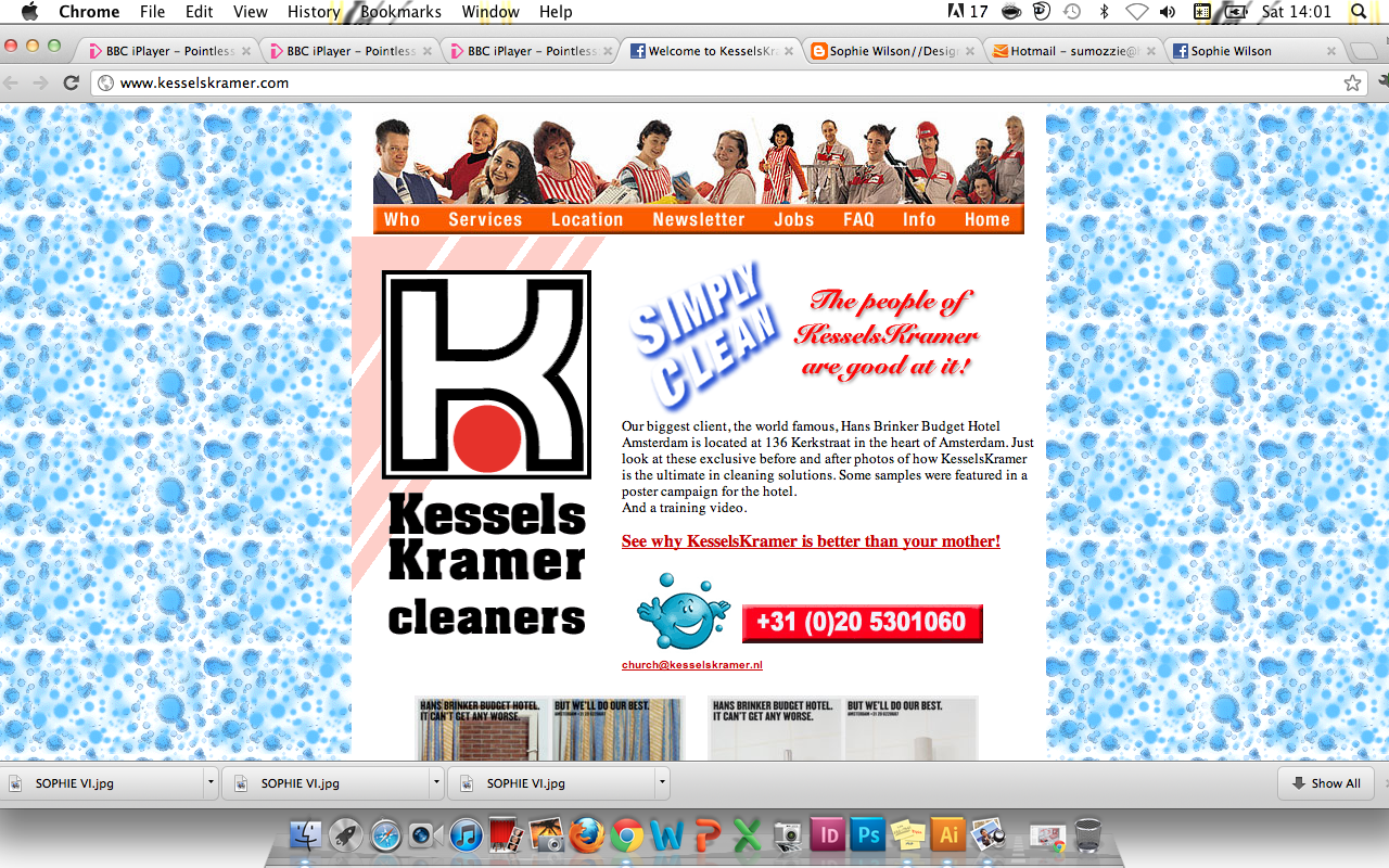 Sophie Wilson//Design Context: Image//D&AD & Rain//KesselsKramer.