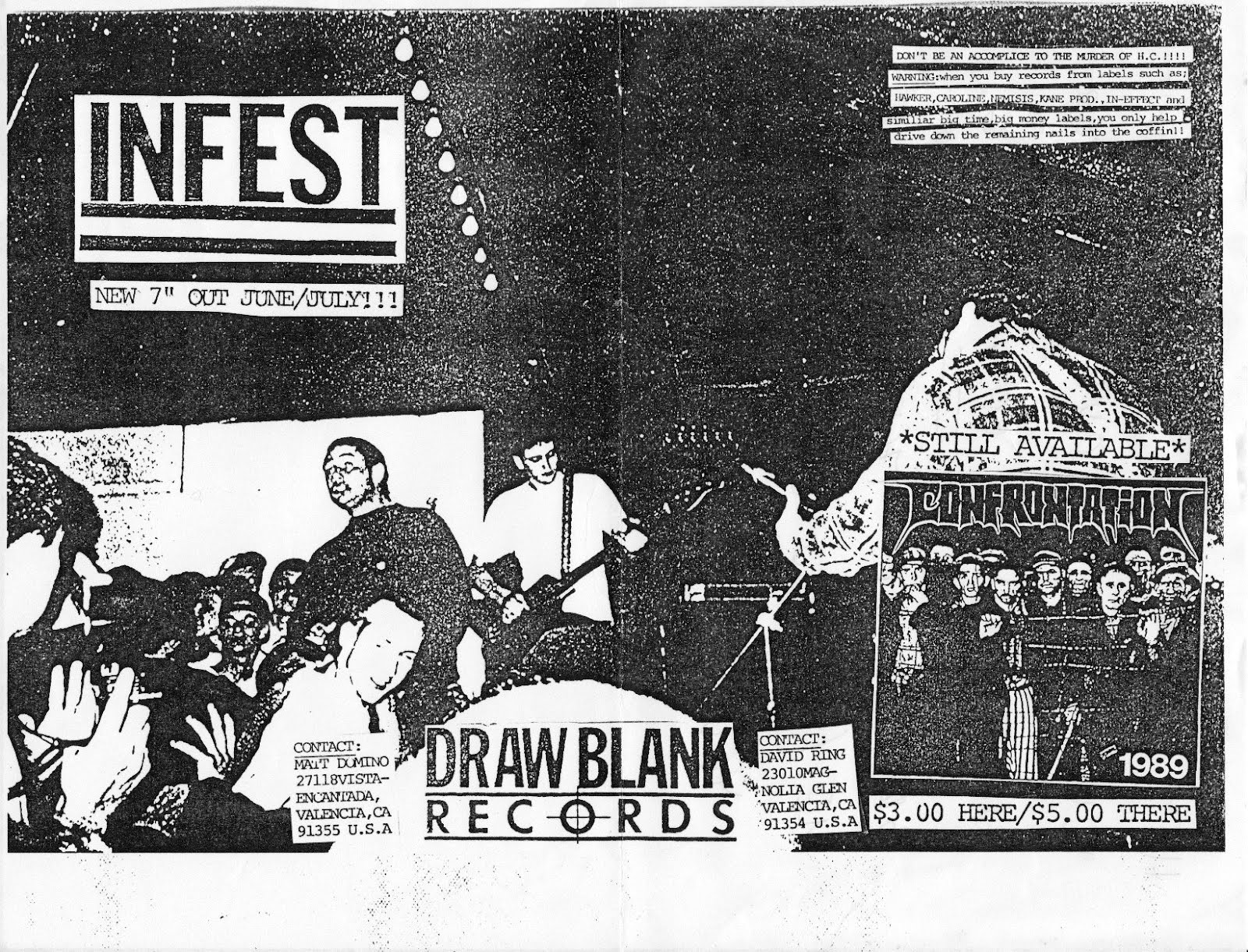 DEDICATED TO SOCIETY. Infest Discography.