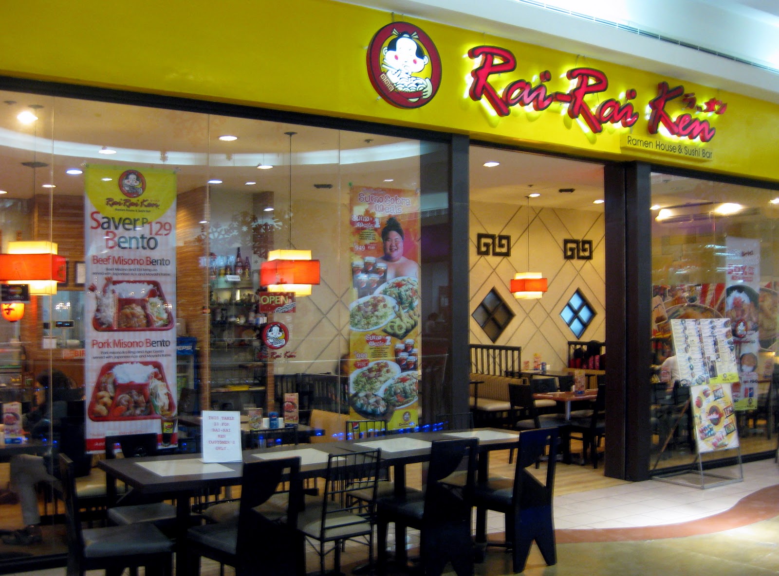 Turning Boholano: Rai Rai Ken @ ICM