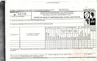 Metzer Farms Duck and Goose Blog: What is the NPIP and a Form 9-3i?