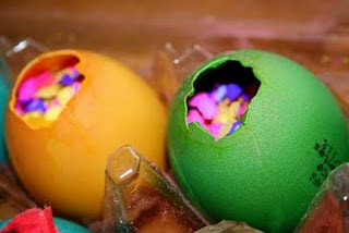Someday Crafts: Cascarones - (Confetti Eggs)