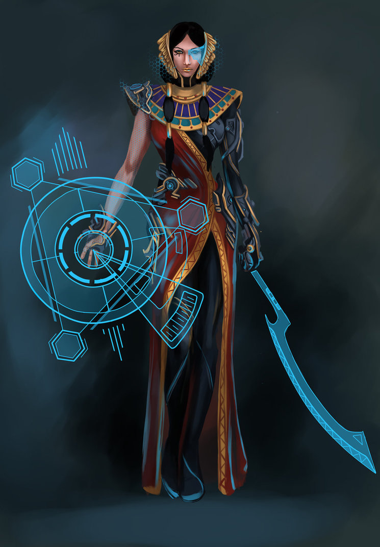 Seduced by the New...: Character Concept Art