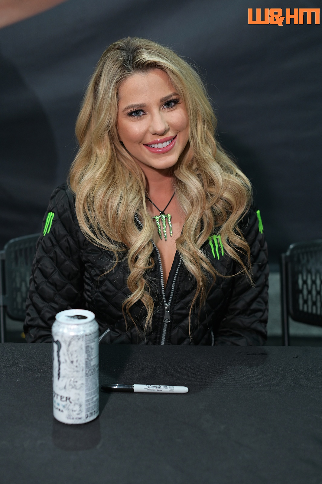 Sweet x 4 The Monster Energy Models at LA Autoshow 2019, by W&HM #laas2019