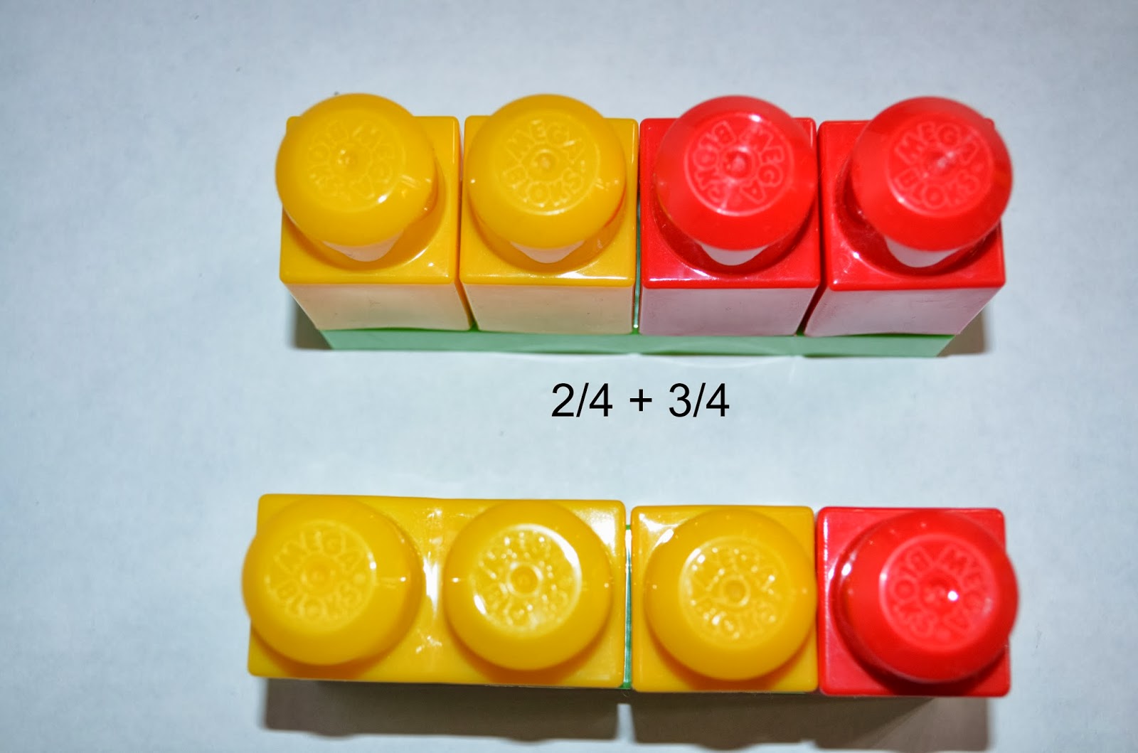 Literacy & Math Ideas: Learn Fractions With Building Blocks or Legos